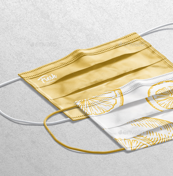 Medical Mask Mockup, Graphics | GraphicRiver
