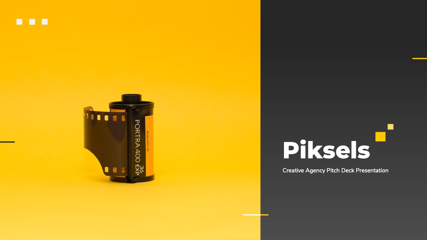 Piksels - Creative Agency Power Point, Presentation Templates ...