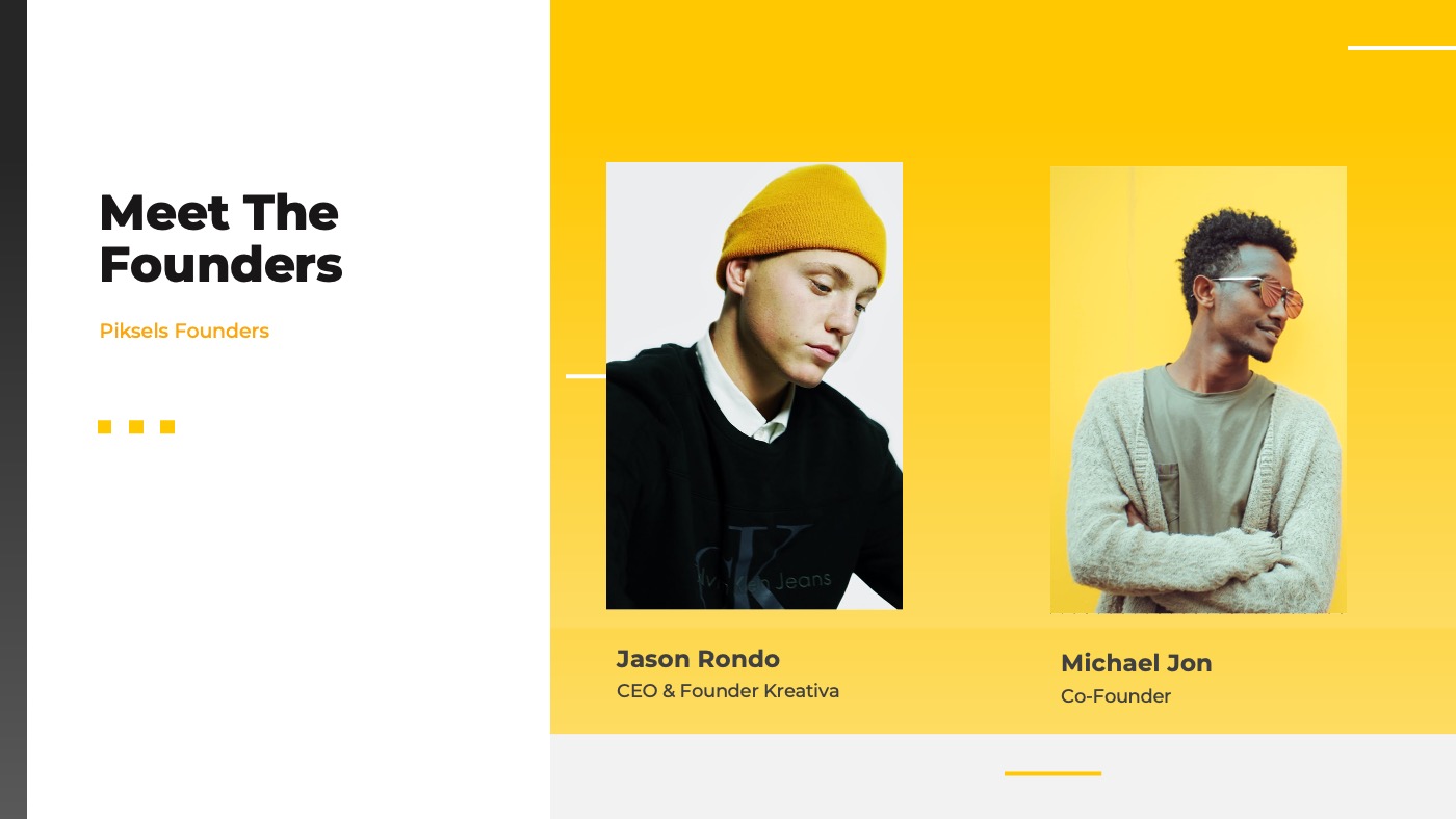 Piksels - Creative Agency Power Point, Presentation Templates ...