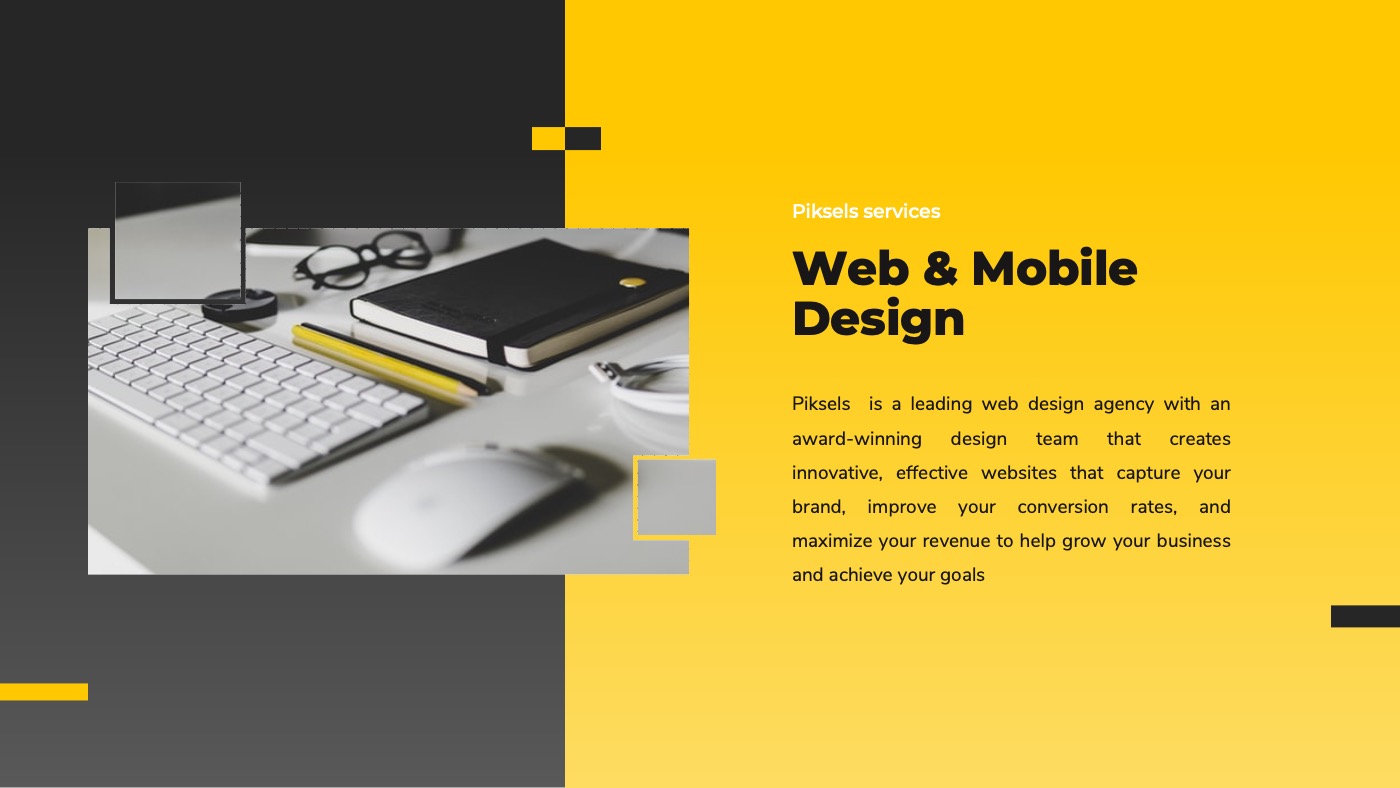 Piksels - Creative Agency Power Point, Presentation Templates ...