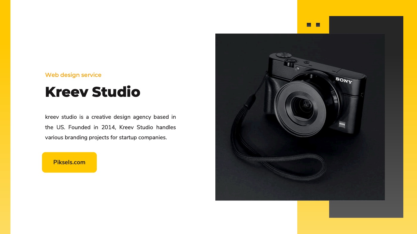 Piksels - Creative Agency Power Point, Presentation Templates ...