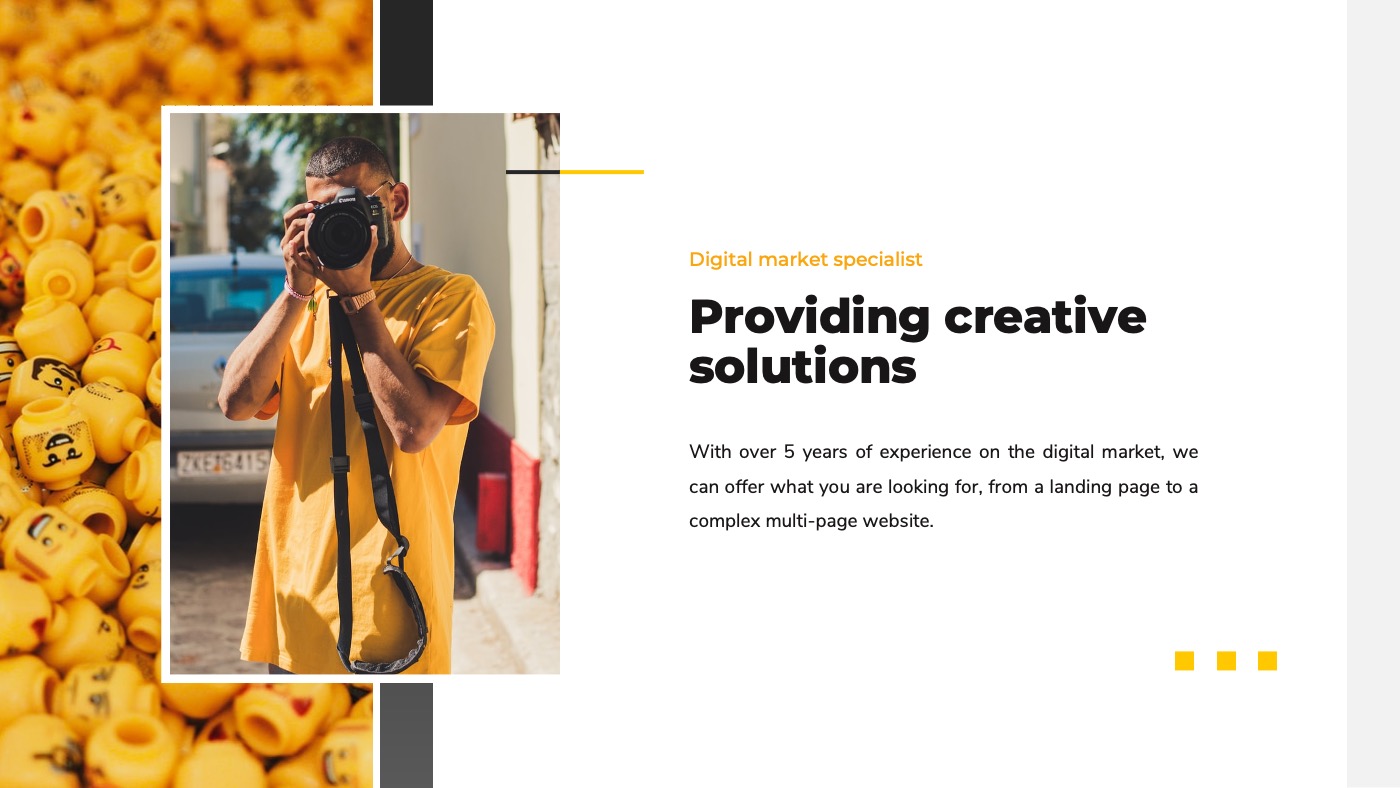 Piksels - Creative Agency Power Point, Presentation Templates ...