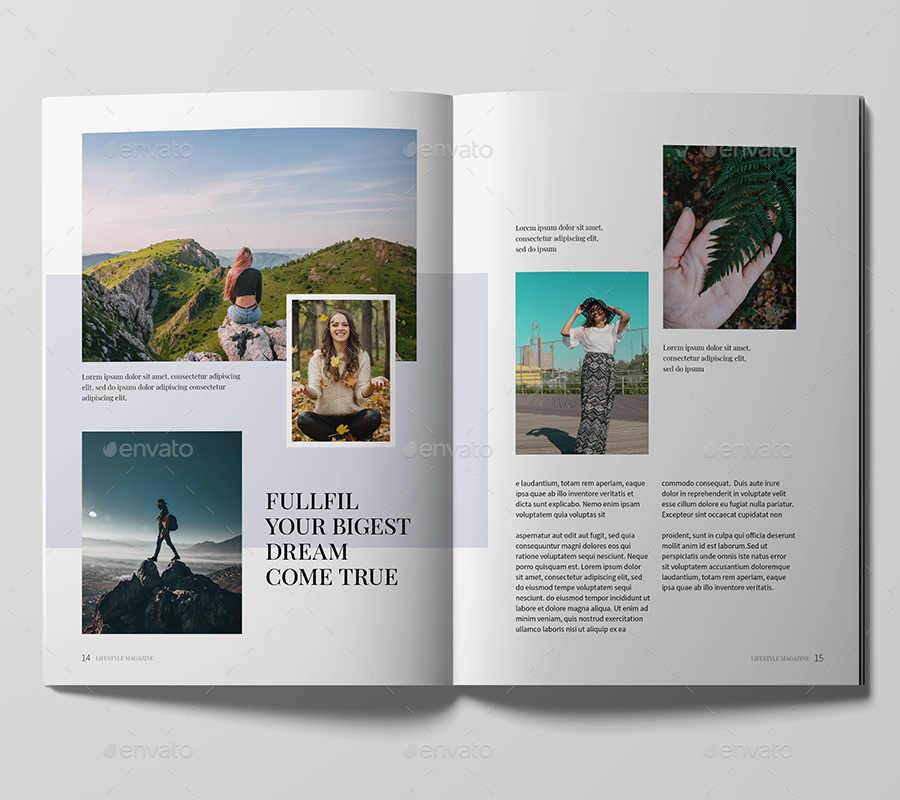 Magazine Template, Print Templates | GraphicRiver