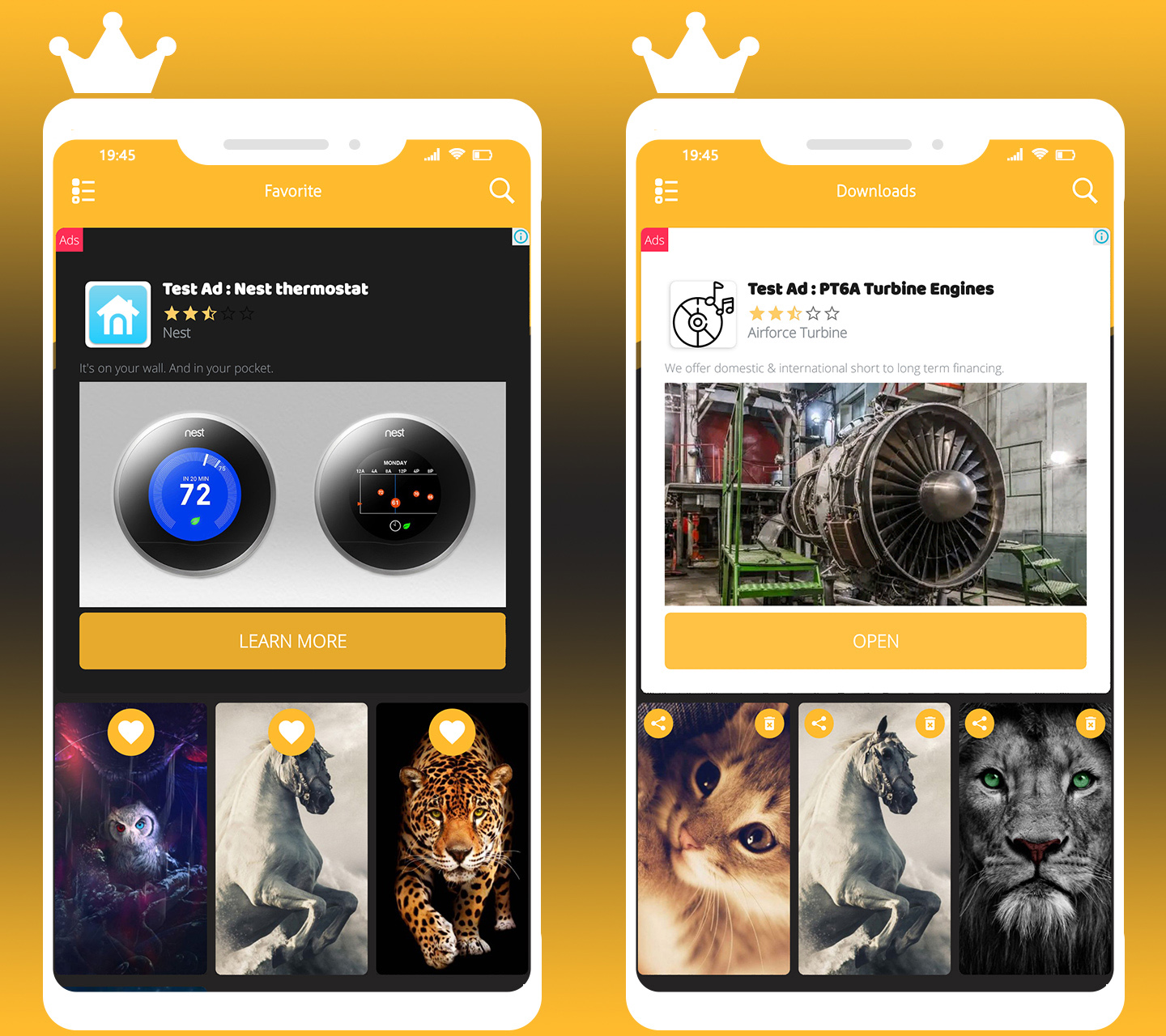 4k PRO Offline Wallpaper 2022 - AdMob & Native Ads by KINGDOV | CodeCanyon