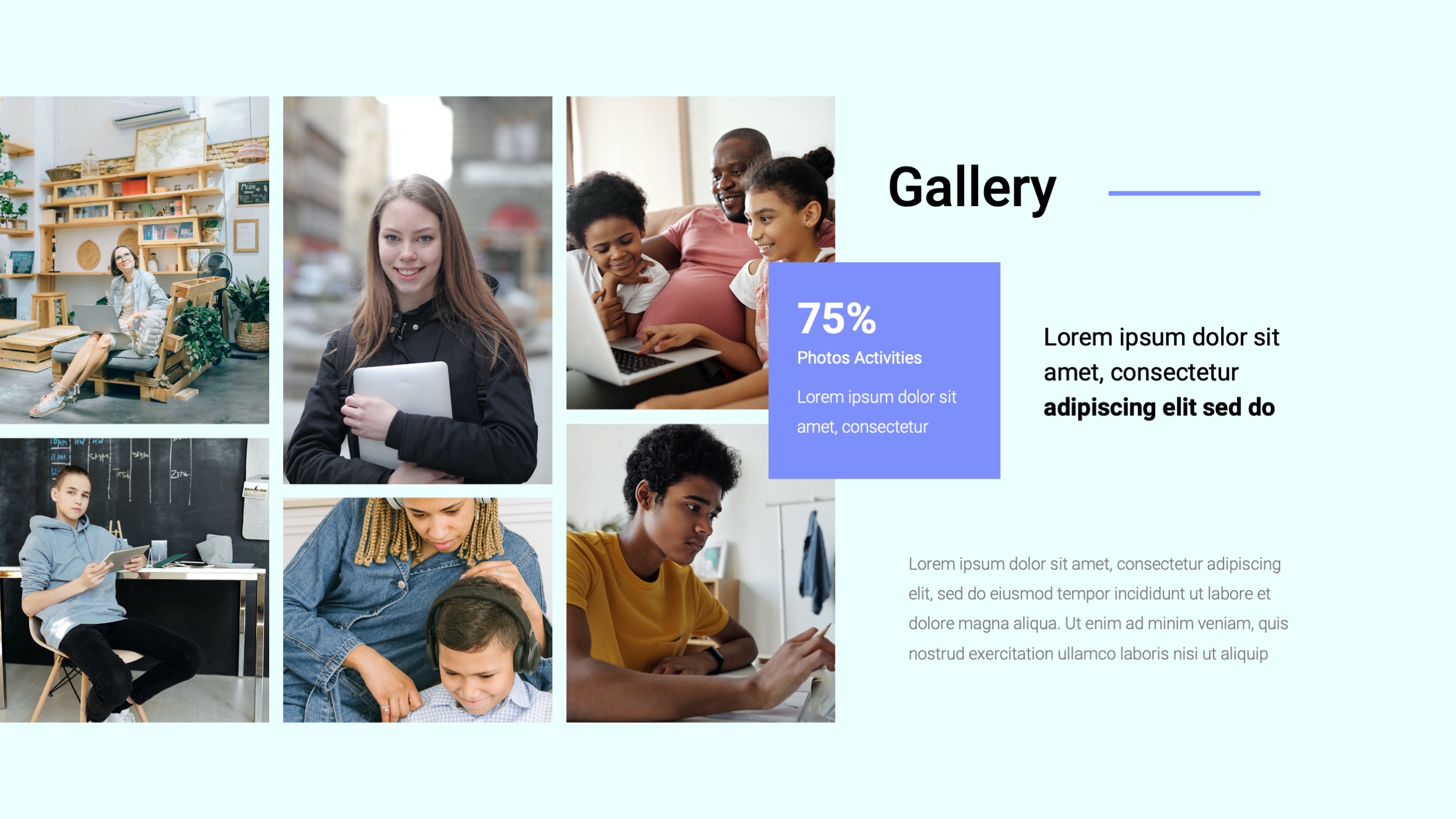 Online Education Google Slides Template, Presentation Templates ...