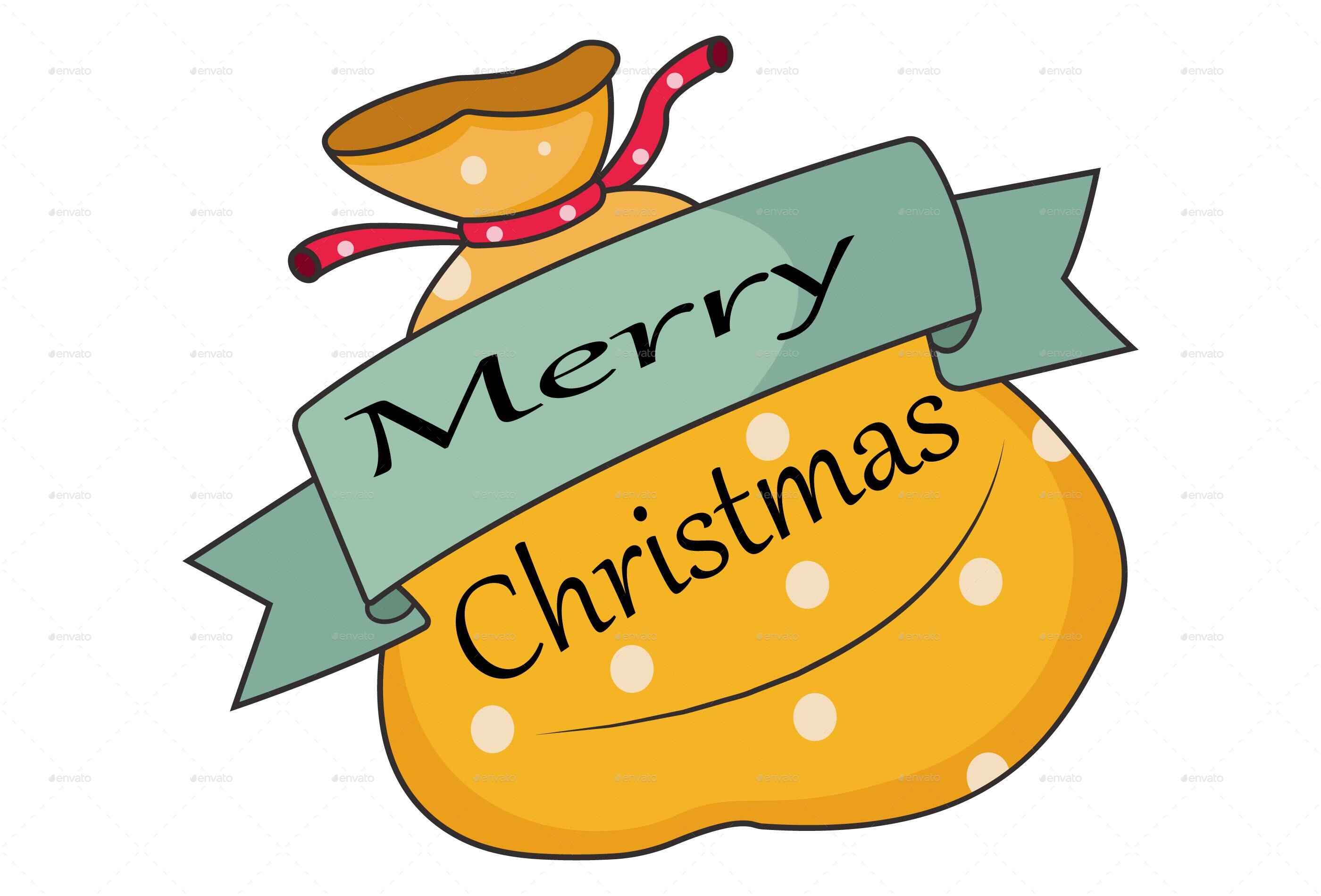 Christmas Sticker Set, Vectors | GraphicRiver