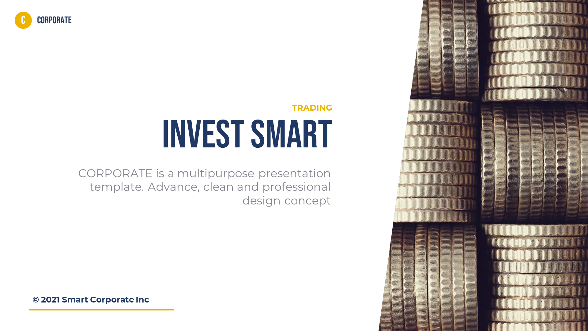 Corporate - Premium PowerPoint Template for Business, Presentation ...