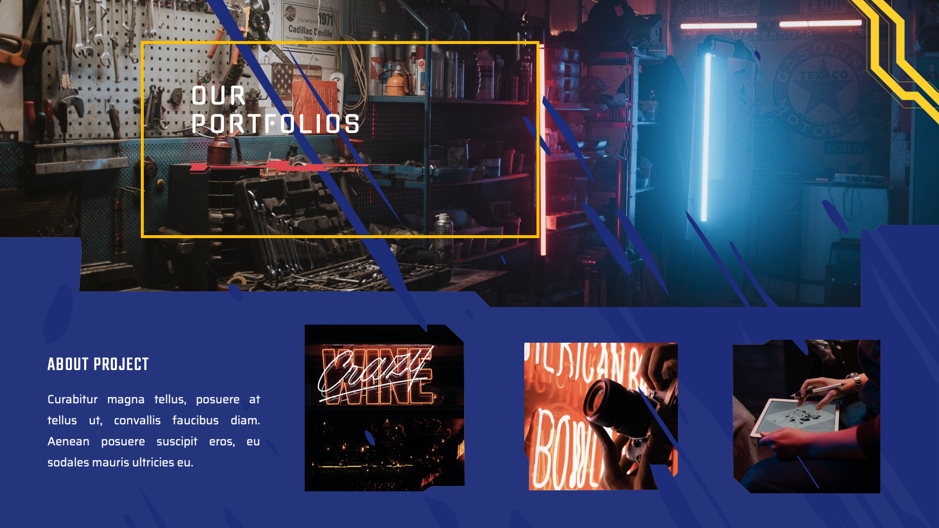 Nightcity - Cyberpunk Style PowerPoint Presentation Template ...