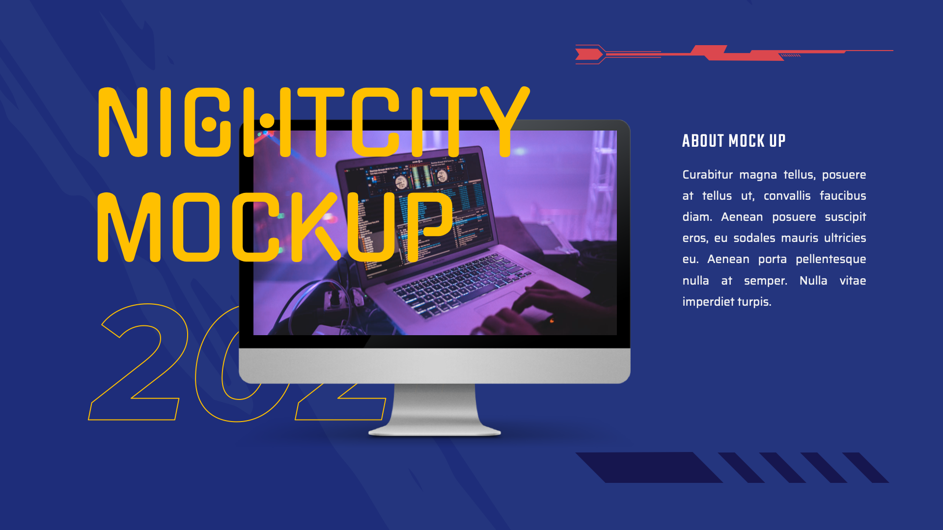 Nightcity - Cyberpunk Style PowerPoint Presentation Template ...