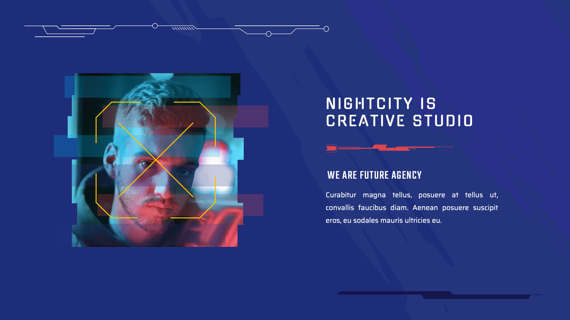 Nightcity - Cyberpunk Style PowerPoint Presentation Template ...