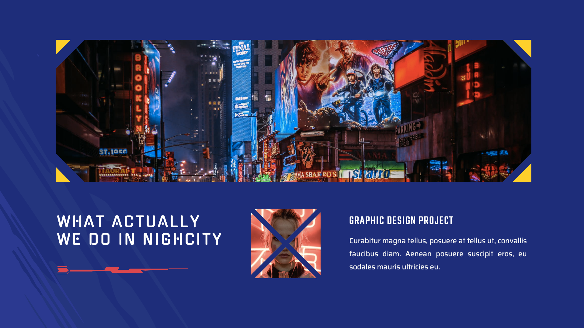 Nightcity - Cyberpunk Style PowerPoint Presentation Template ...