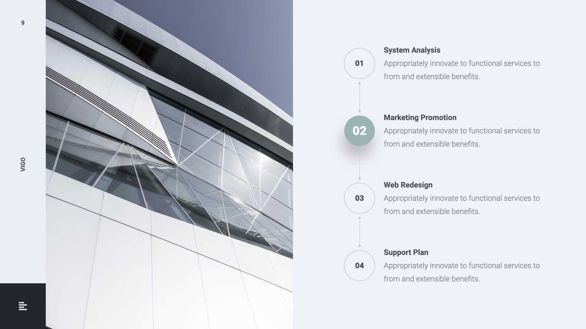 VIGO - Minimal Presentation Template (KEY), Presentation Templates