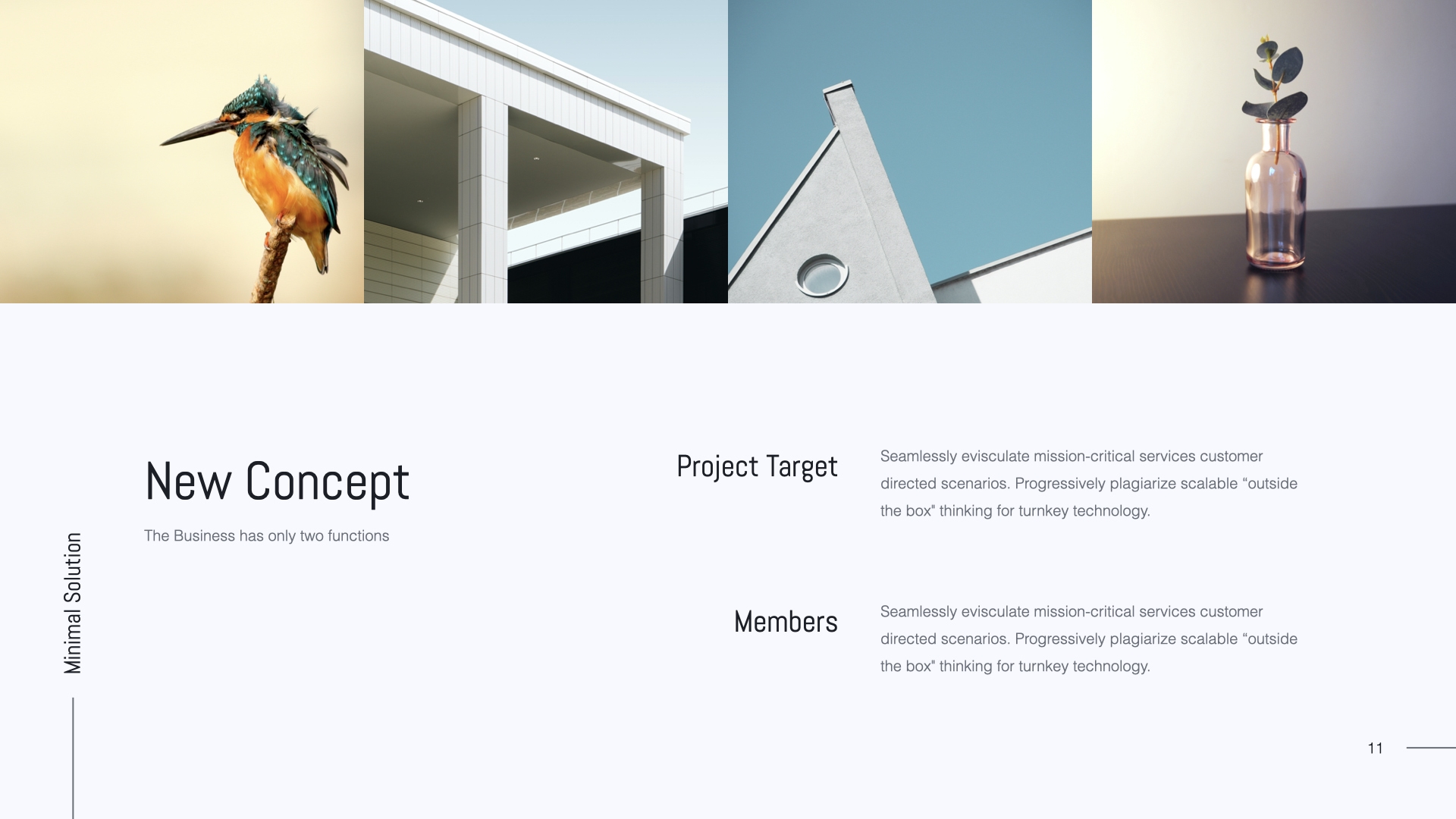 SOFT - Fully Animated & Minimal Template (Keynote), Presentation Templates