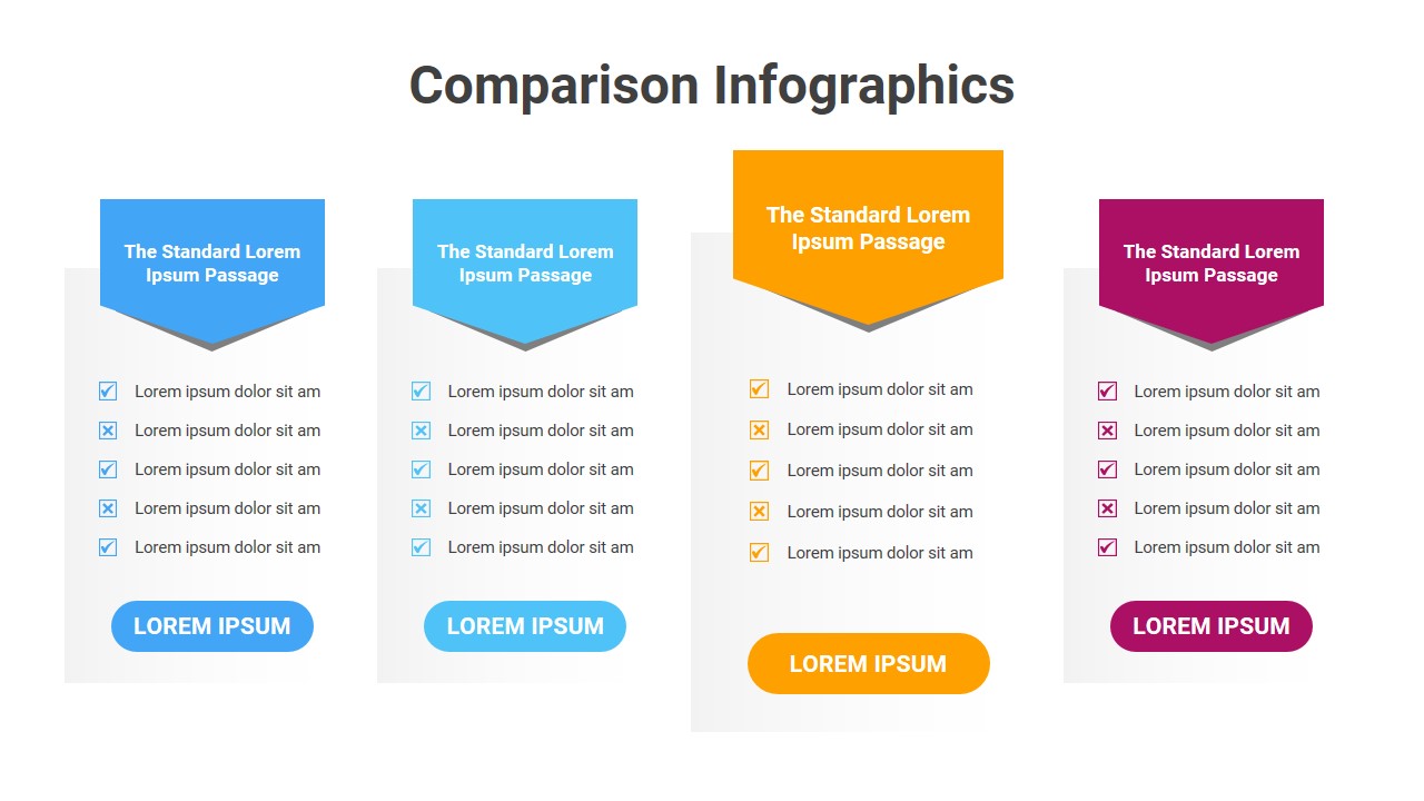Comparison Infographics PowerPoint Diagrams Template, Presentation ...