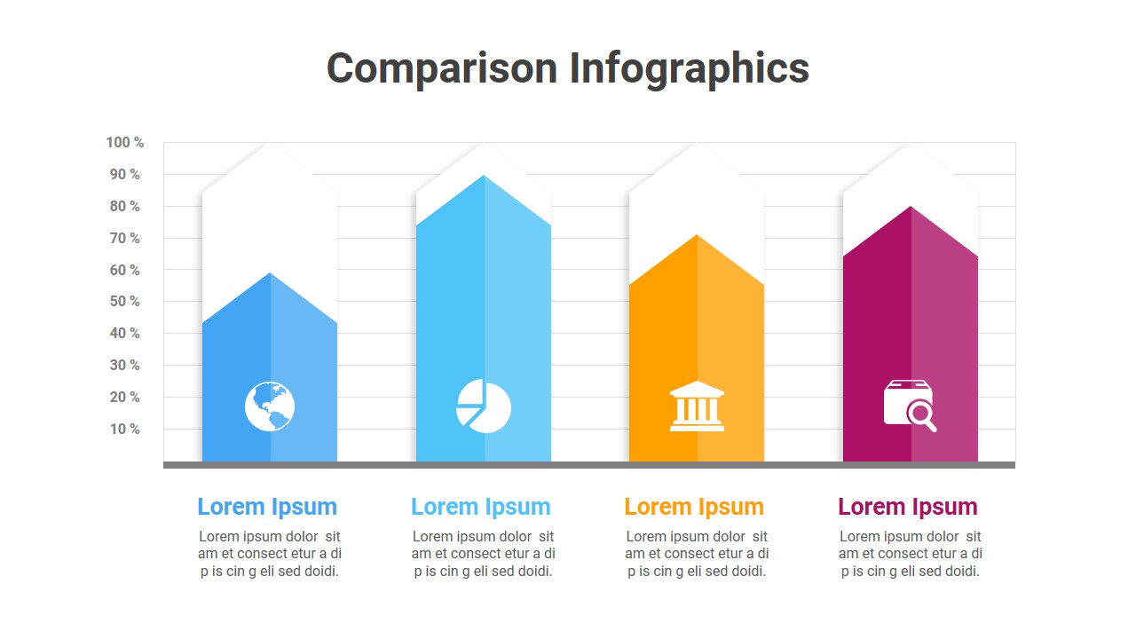 Comparison Infographics PowerPoint Diagrams Template by Slide_Gold