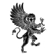 Griffin Rampant Gryphon Coat Arms Crest Mascot, Vectors | GraphicRiver