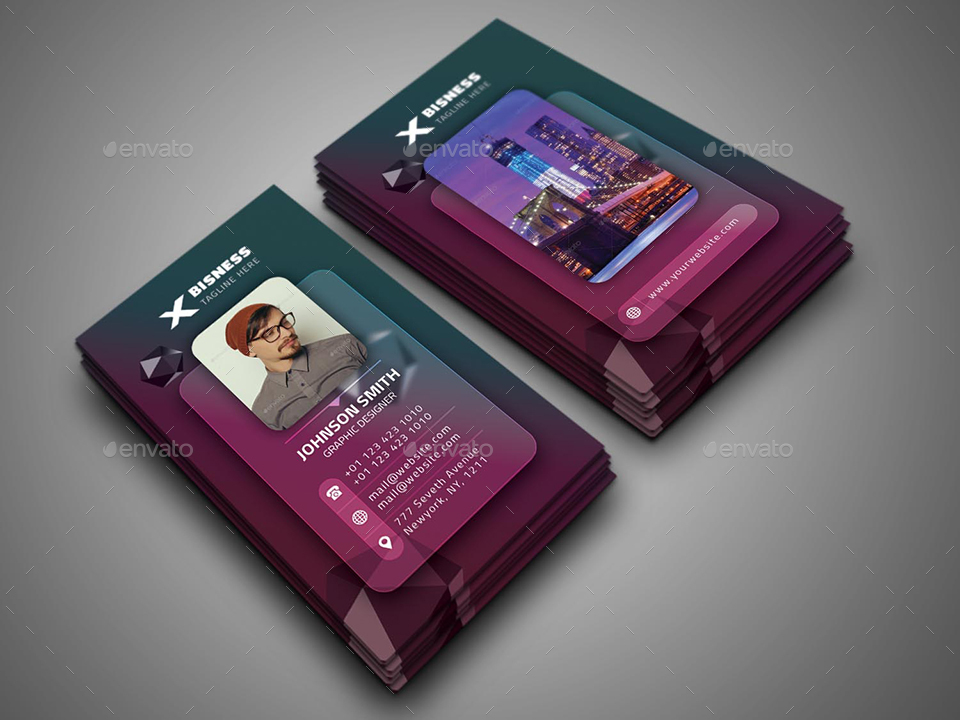 Colors Business Card by madmindgraphics | GraphicRiver