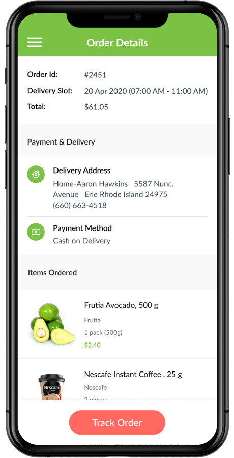Eatance On-Demand Grocery Delivery App by evince_dev | CodeCanyon