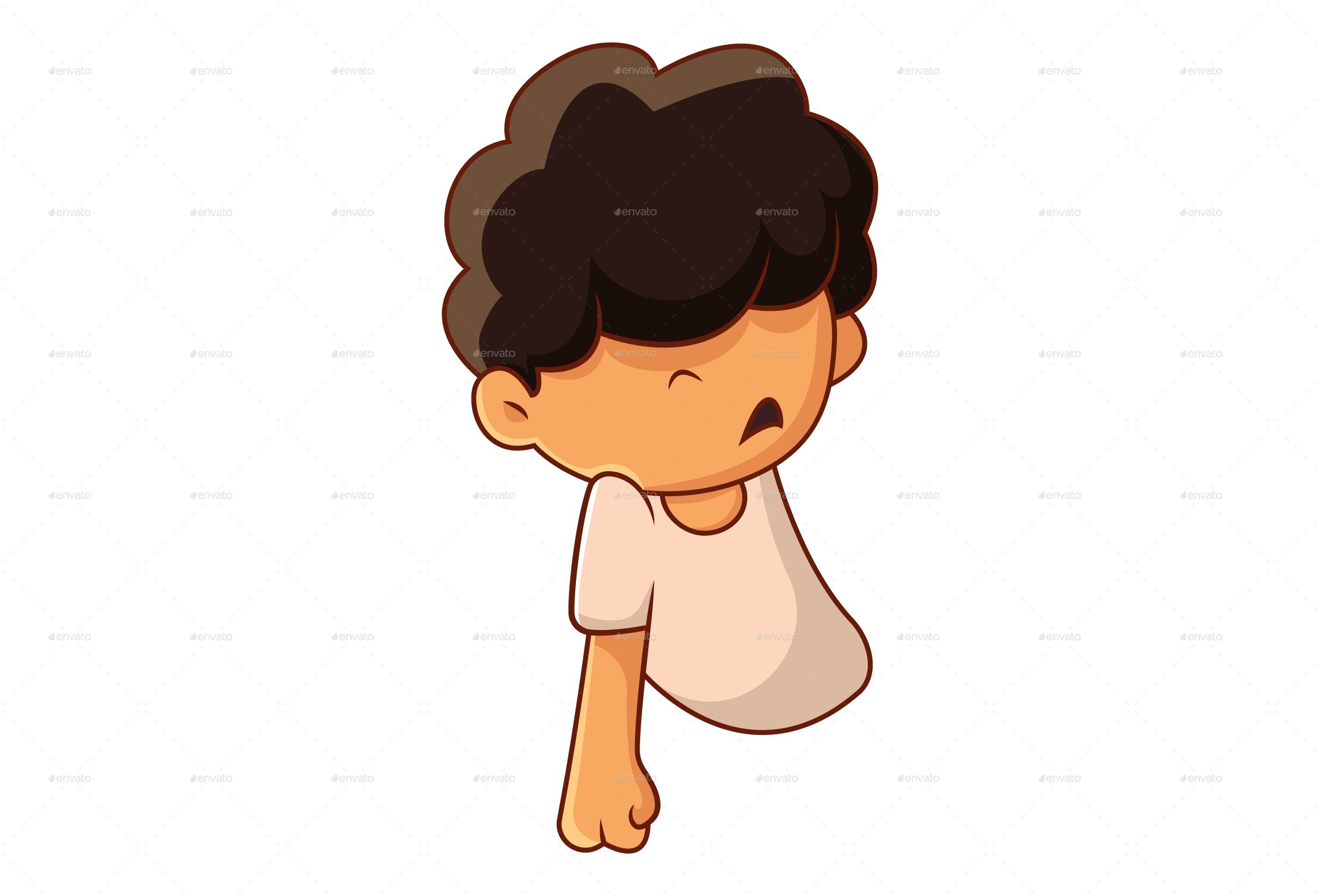 Little Boy Sticker Set, Vectors | GraphicRiver