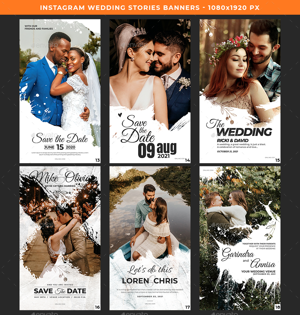 140 Instagram Stories Banner Bundle, Web Elements | GraphicRiver