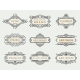 Art Deco Labels, Vectors | GraphicRiver