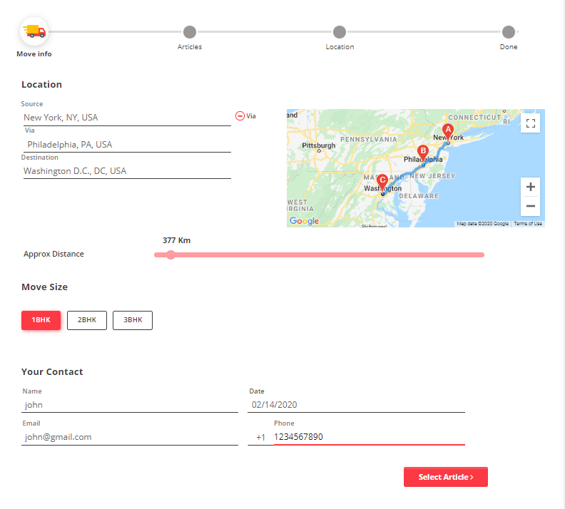 Moveto - Mover quotes and booking management tool by skymoonlabs ...