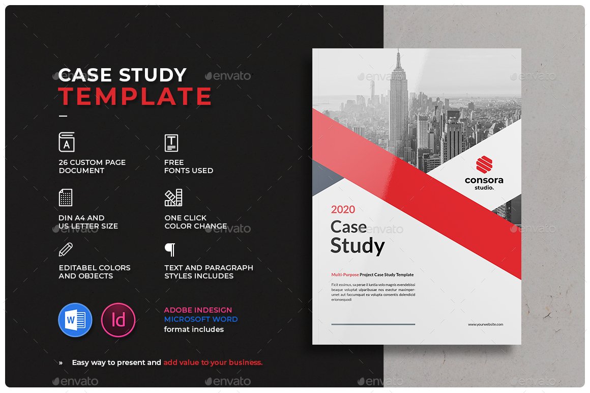 Case Study Booklet, Print Templates | GraphicRiver