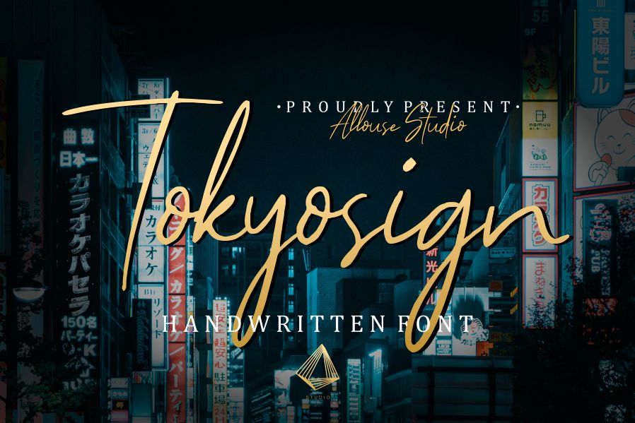 Tokyosign, Fonts | GraphicRiver