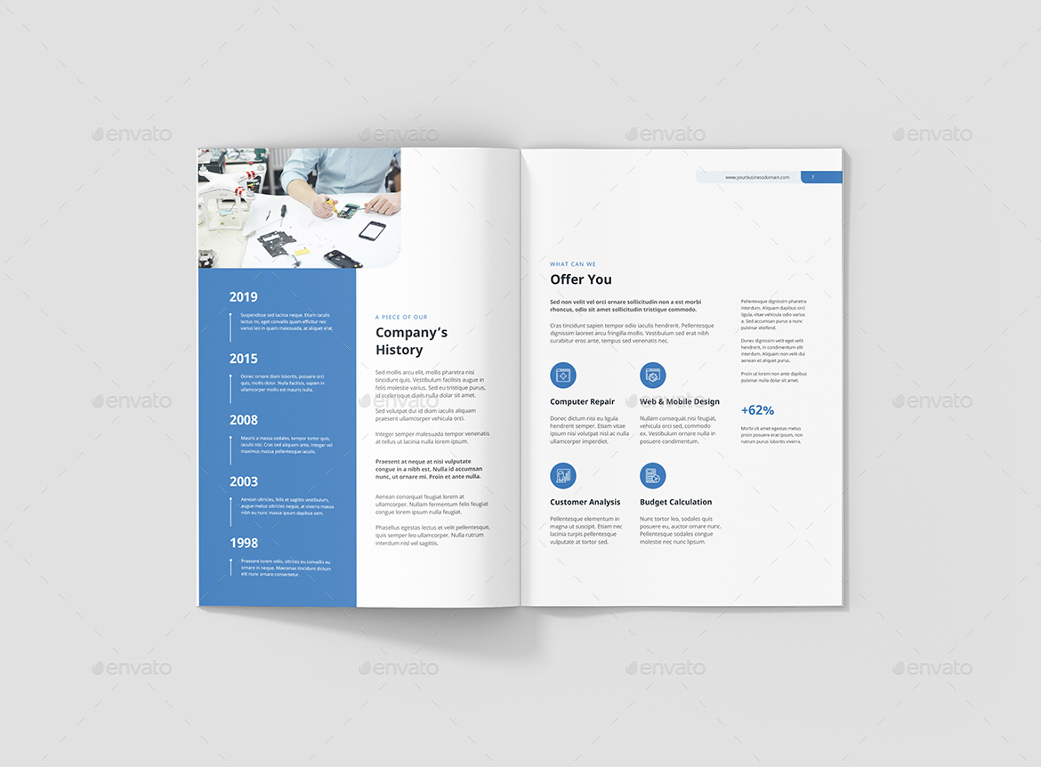 IT Services – Business Plan, Print Templates | GraphicRiver