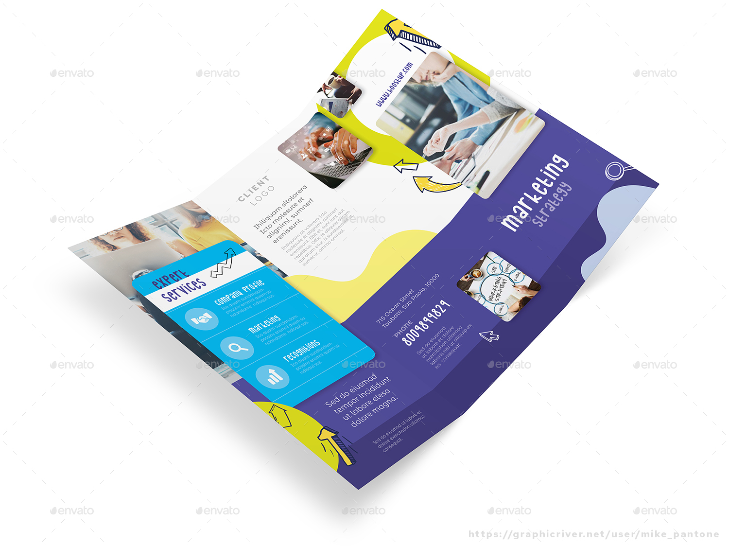 SEO and Marketing Print Bundle, Print Templates | GraphicRiver