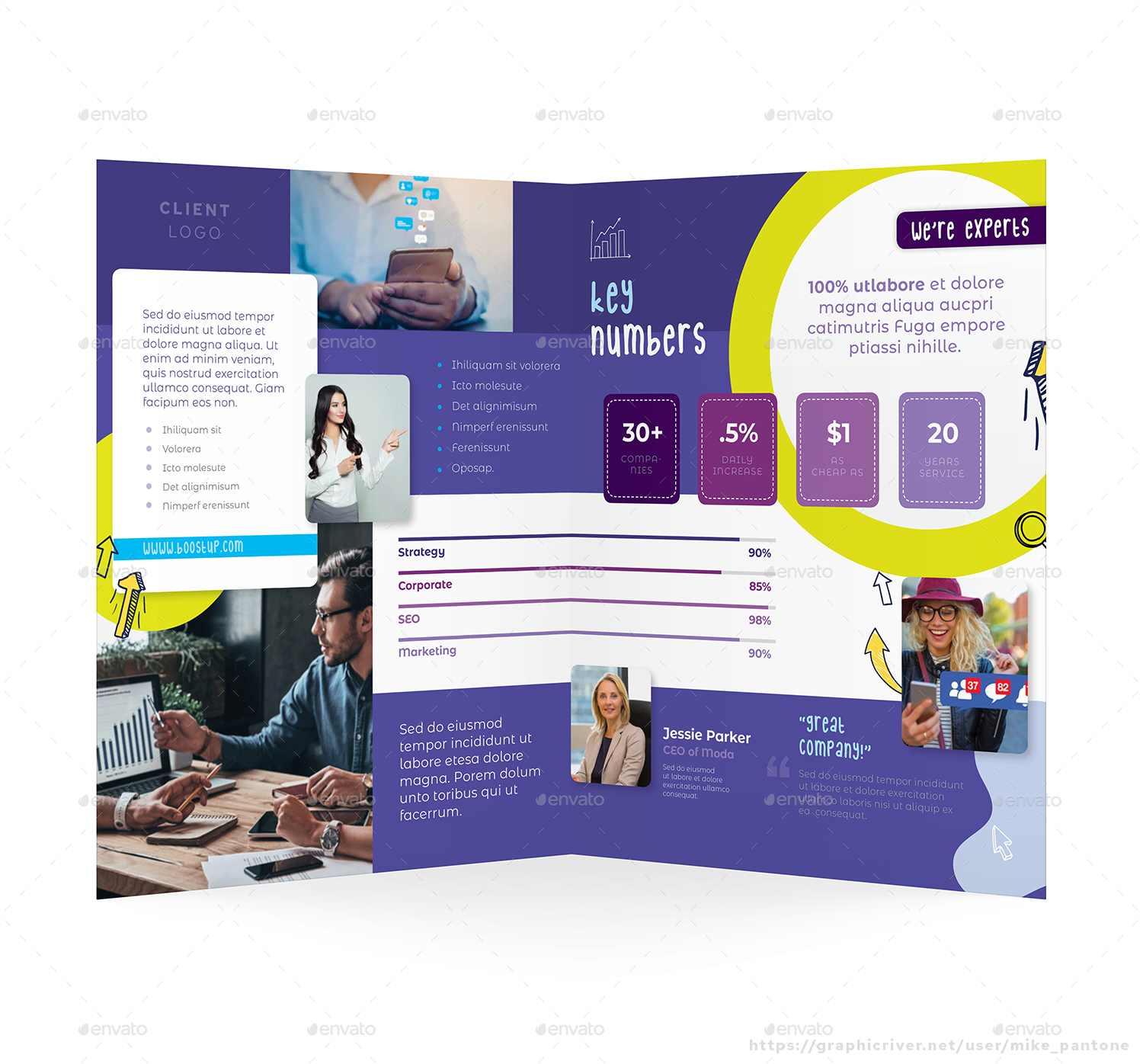 SEO and Marketing Print Bundle, Print Templates | GraphicRiver