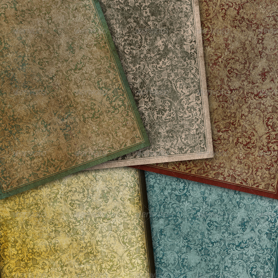 Vintage Book Design Kit, Print Templates | GraphicRiver