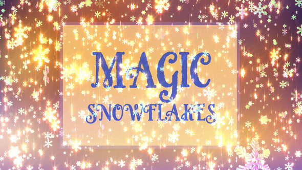 Magic Snowflakes, Motion Graphics | VideoHive