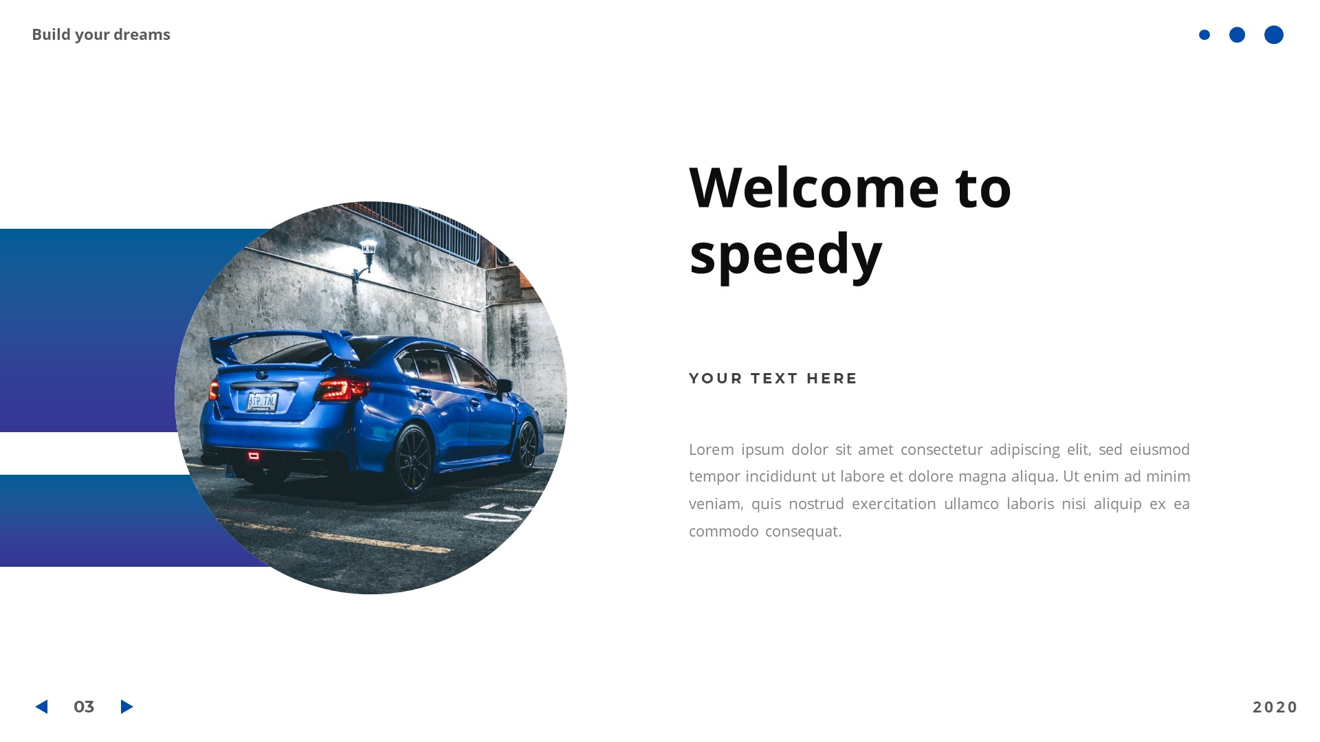 Speedy - Car PowerPoint Template, Presentation Templates | GraphicRiver