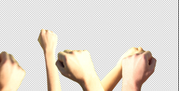 Riot Hands, Stock Footage | VideoHive