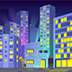Game Background City Night, Game Assets | GraphicRiver