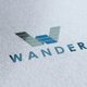 Wander Logo by EmilGuseinov | GraphicRiver