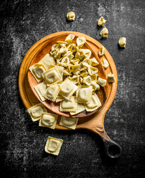 Range of different types of raw paste. Stock Photo by Artem_ka2 | PhotoDune