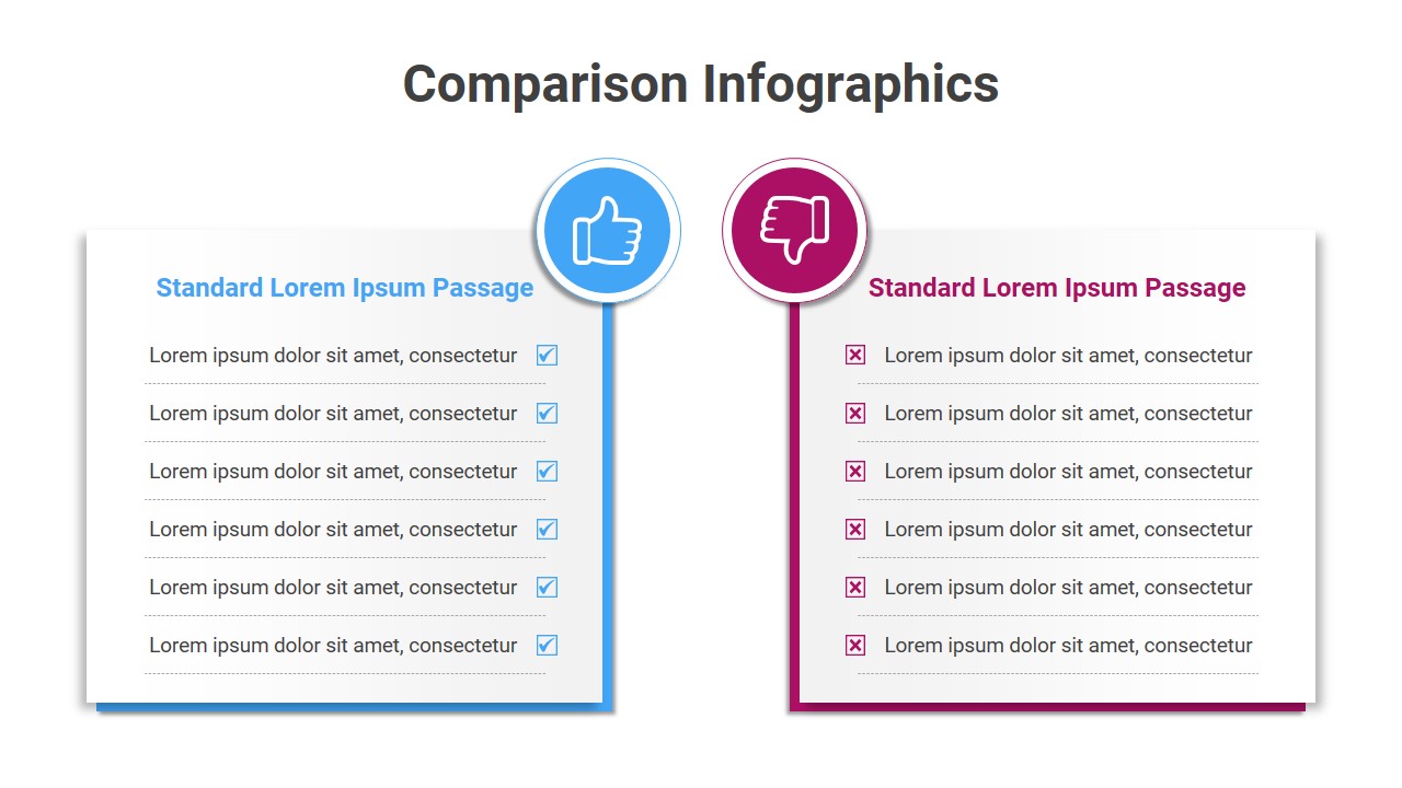 Comparison Infographics Google Slides Diagrams Template, Presentation ...
