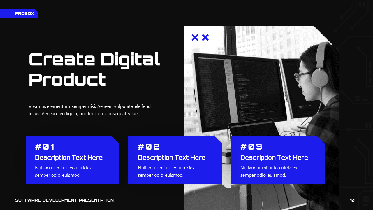 Probox Technology PowerPoint Template, Presentation Templates ...