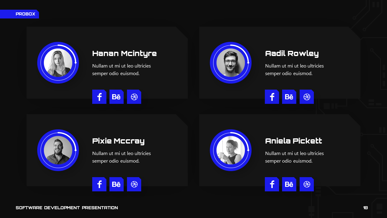 Probox Technology PowerPoint Template, Presentation Templates ...