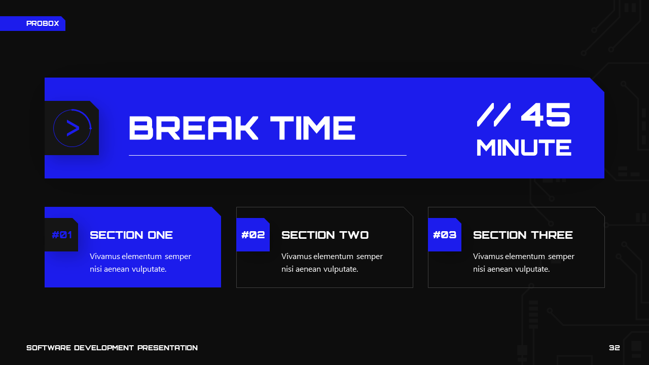 Probox Technology PowerPoint Template, Presentation Templates ...