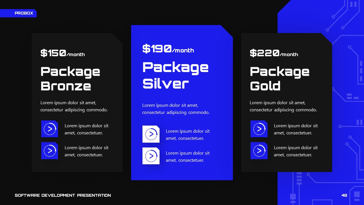 Probox Technology PowerPoint Template by RRgraph | GraphicRiver