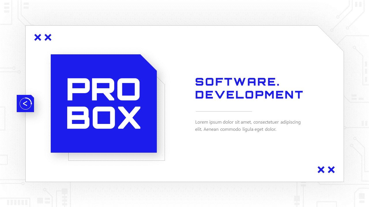 Probox Technology Keynote Template by RRgraph | GraphicRiver