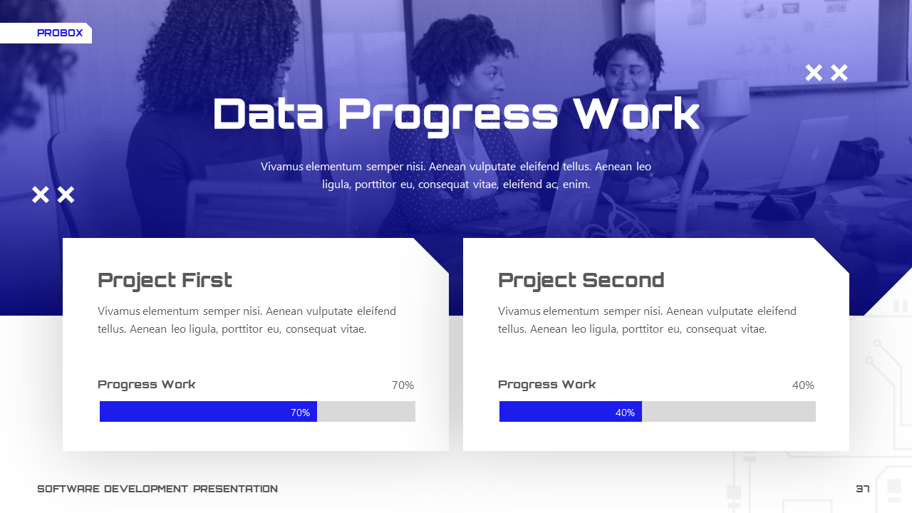 Probox Technology Keynote Template by RRgraph | GraphicRiver