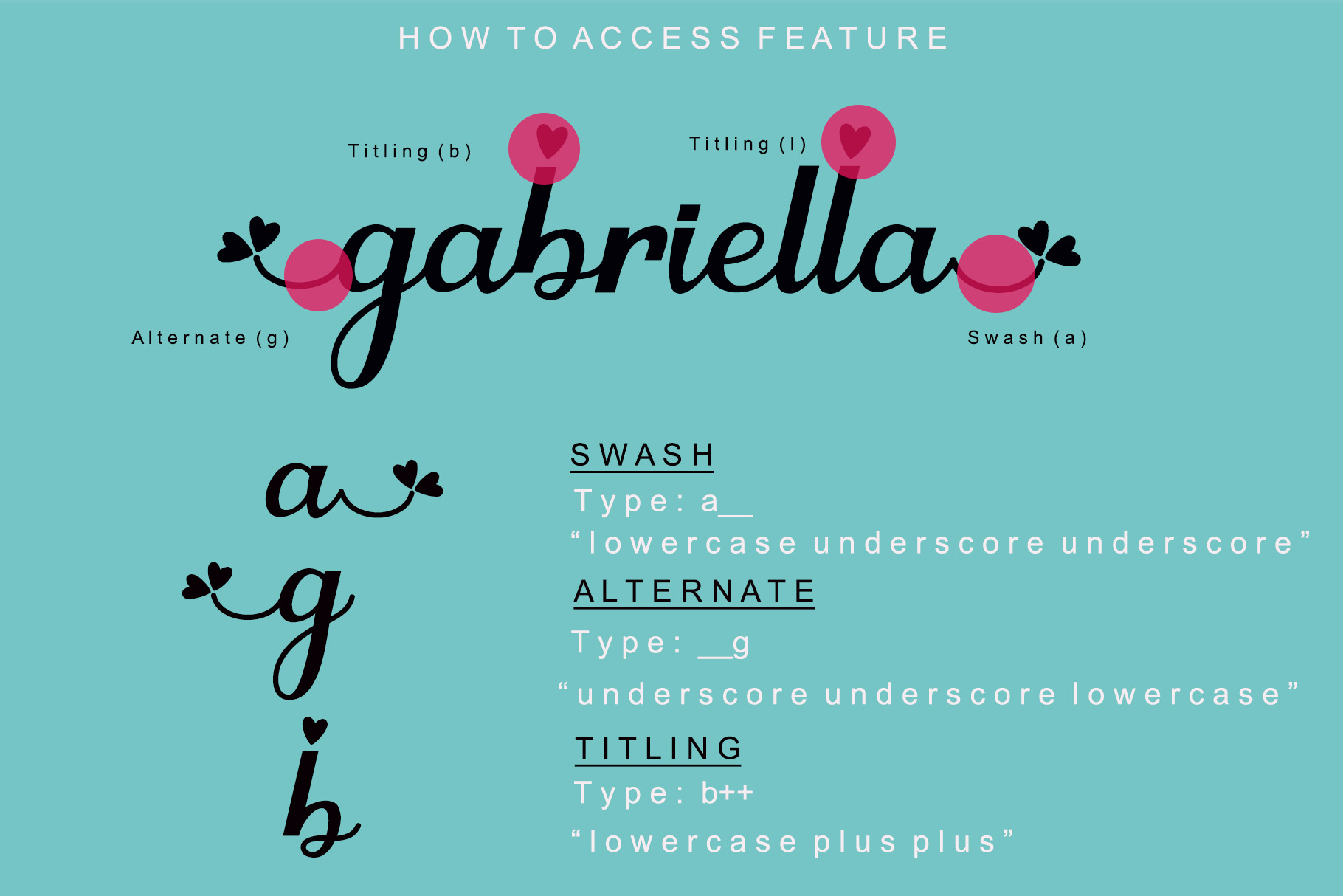 Gabriella - Lovely Script Font by ahmadafandi10 | GraphicRiver