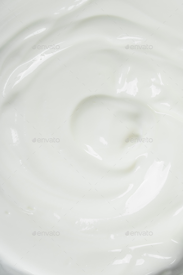 Fresh sour cream texture . Stock Photo by Artem_ka2 | PhotoDune