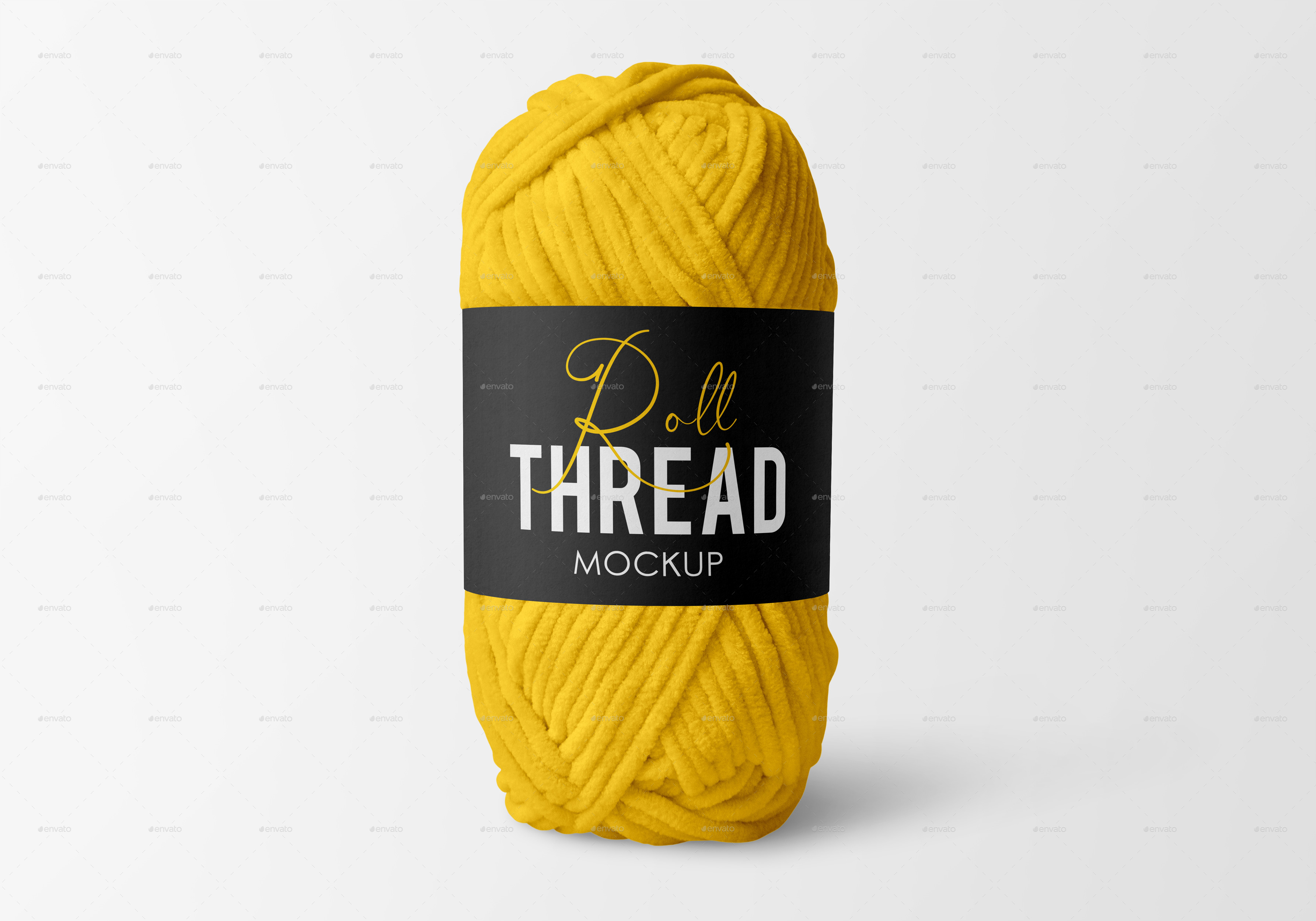 Thread Roll Mockup Set, Graphics | GraphicRiver
