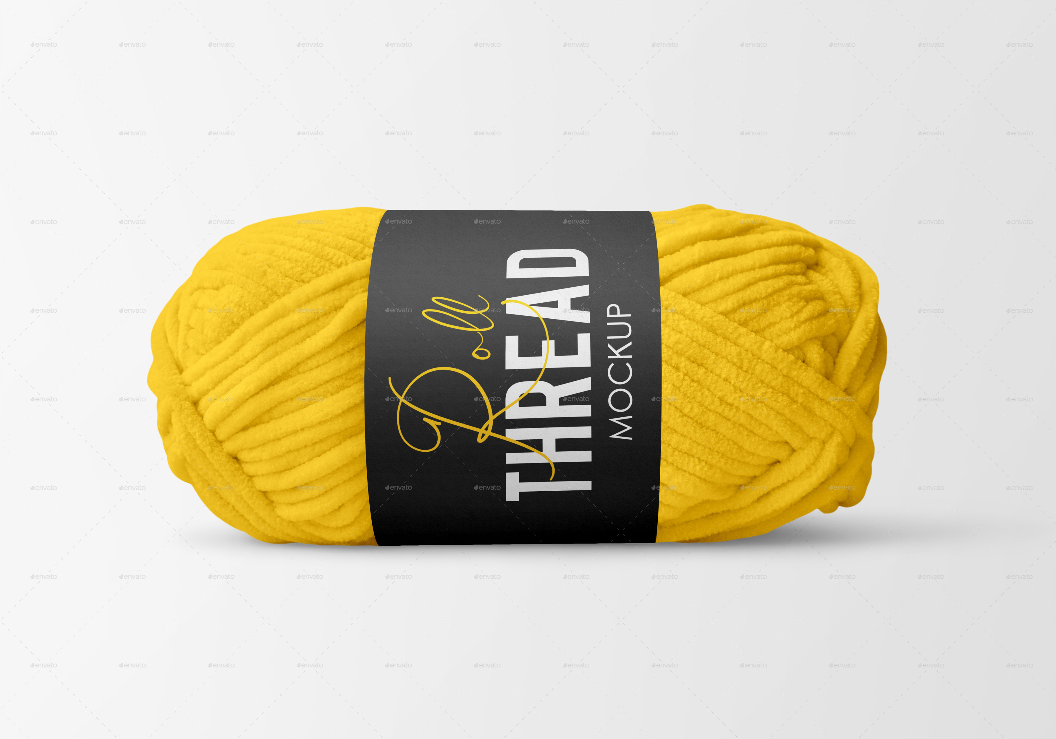 Thread Roll Mockup Set, Graphics | GraphicRiver