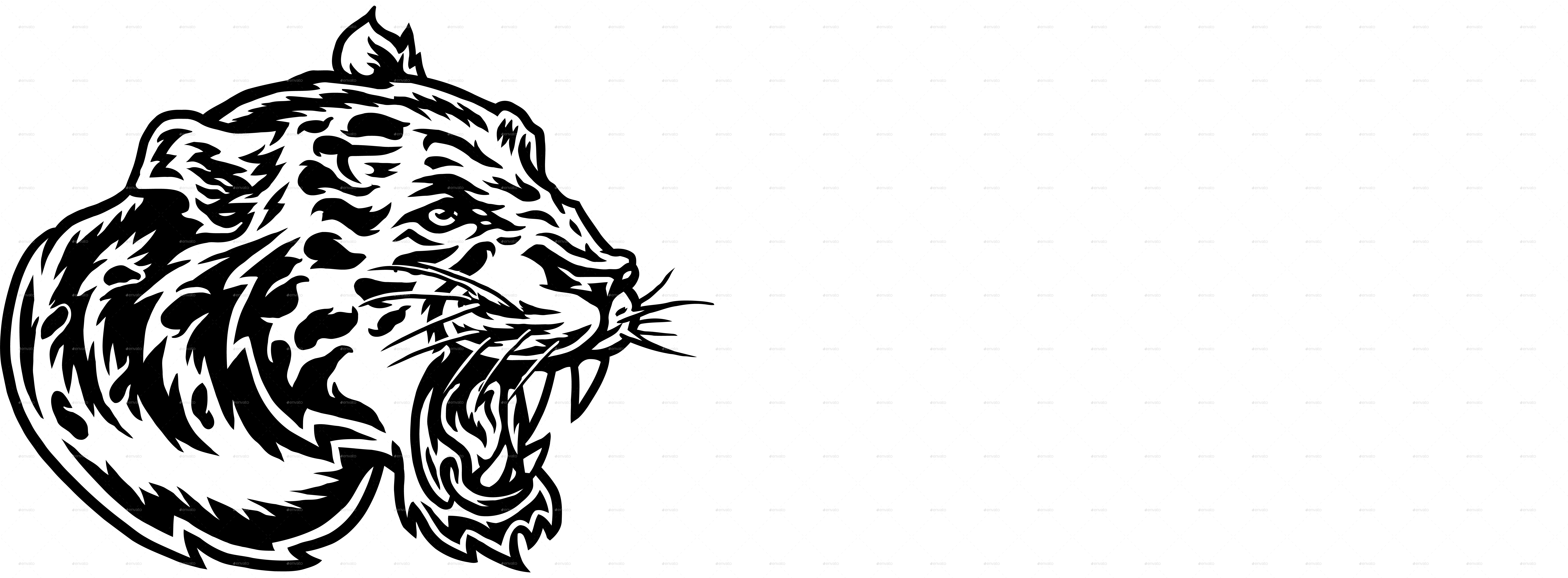 Jaguar Head Side View, Vectors | GraphicRiver